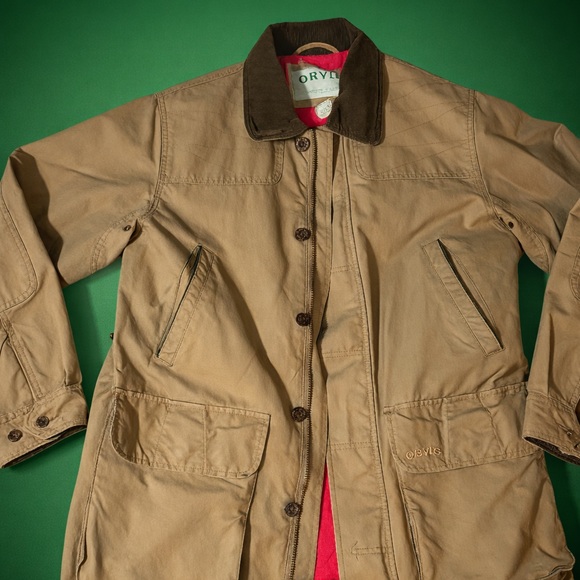 Orvis | Jackets & Coats | Orvis Brown And Tan Mens Field Jacket | Poshmark